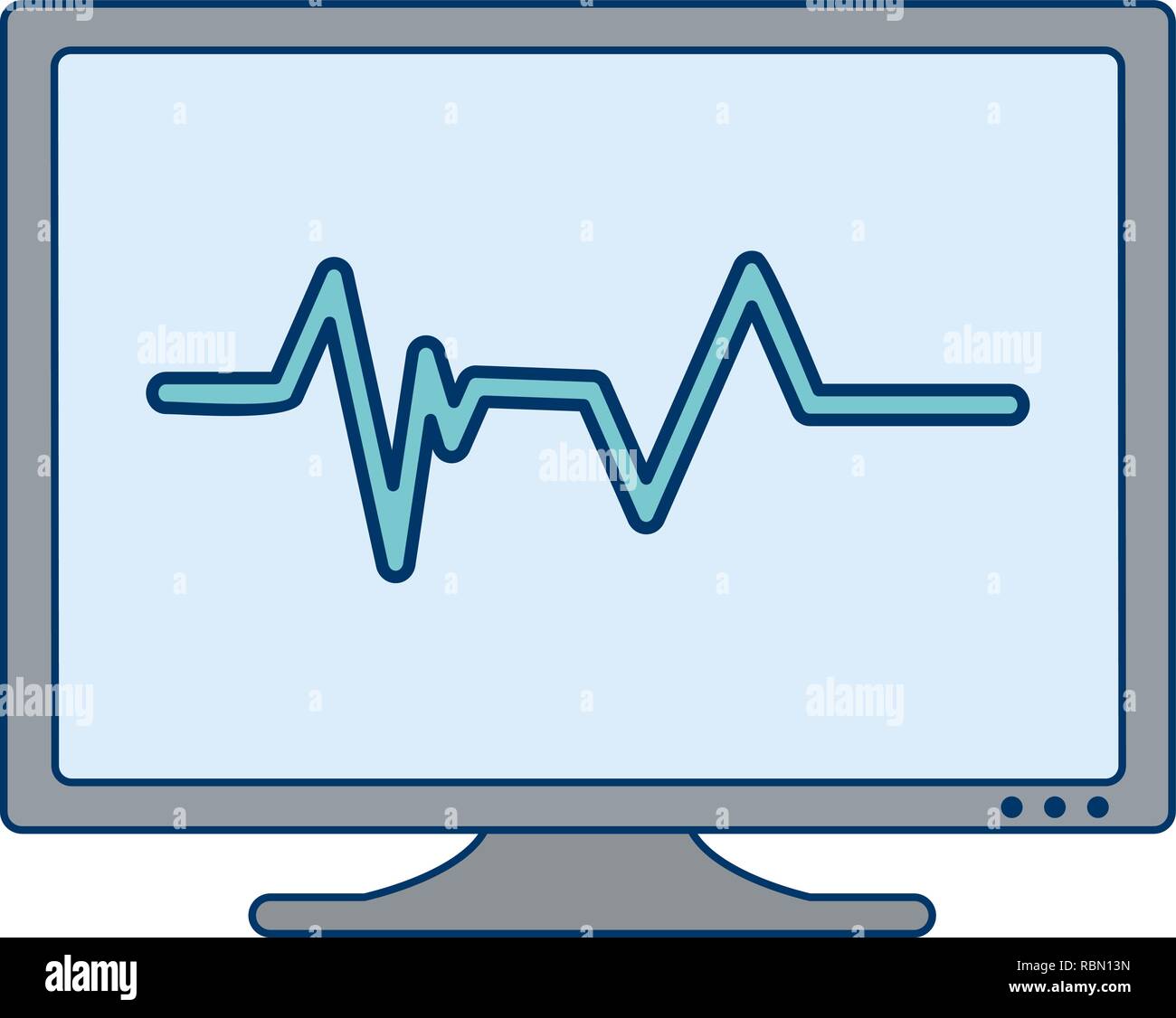 Vector Pulse Icon Stock Vector Image & Art - Alamy