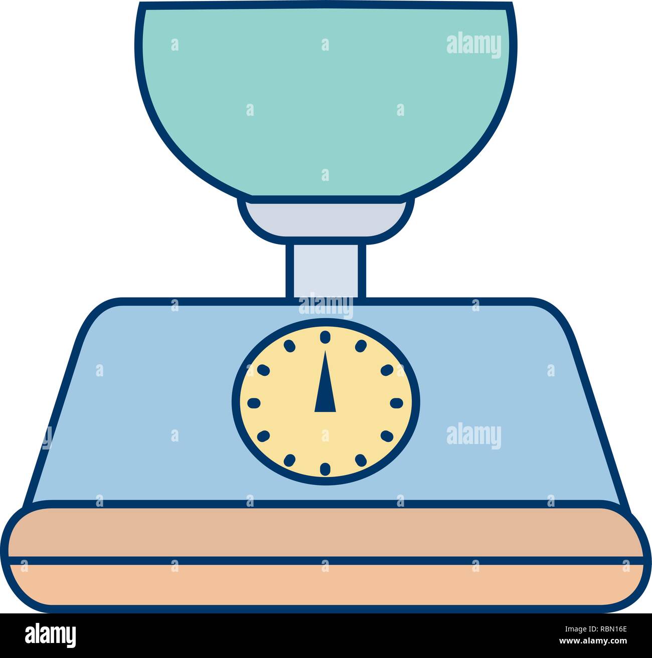 Vector Weighting Machine Icon Stock Vector Image & Art - Alamy