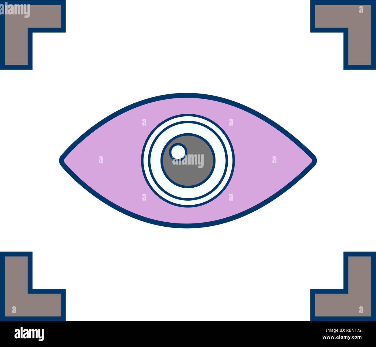 Vector Scan Icon Stock Vector Image & Art - Alamy