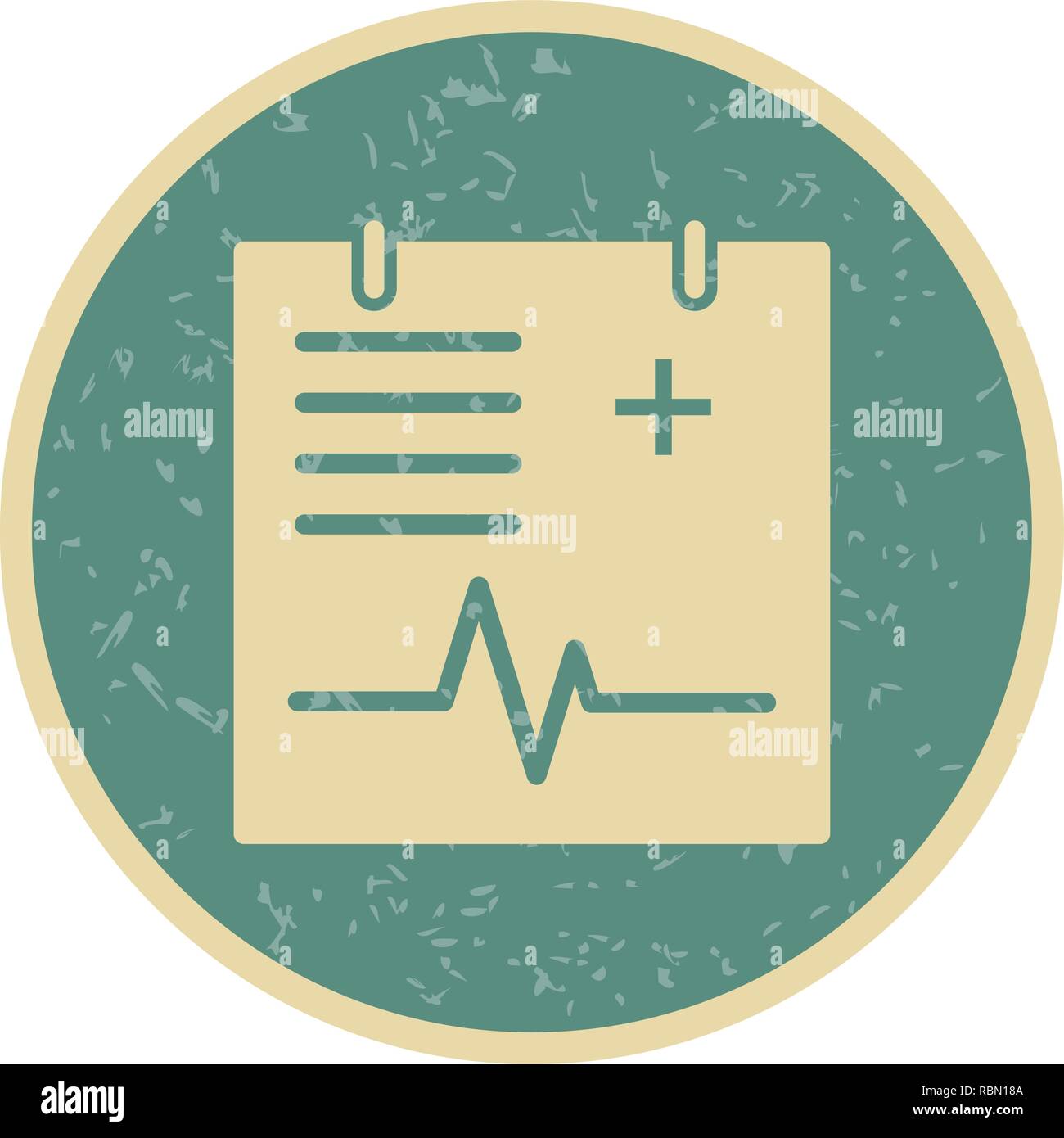 Vector Medical Chart Icon Stock Vector Image & Art - Alamy