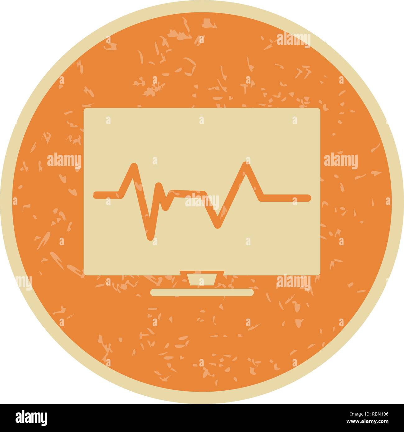 Vector Pulse Icon Stock Vector Image & Art - Alamy