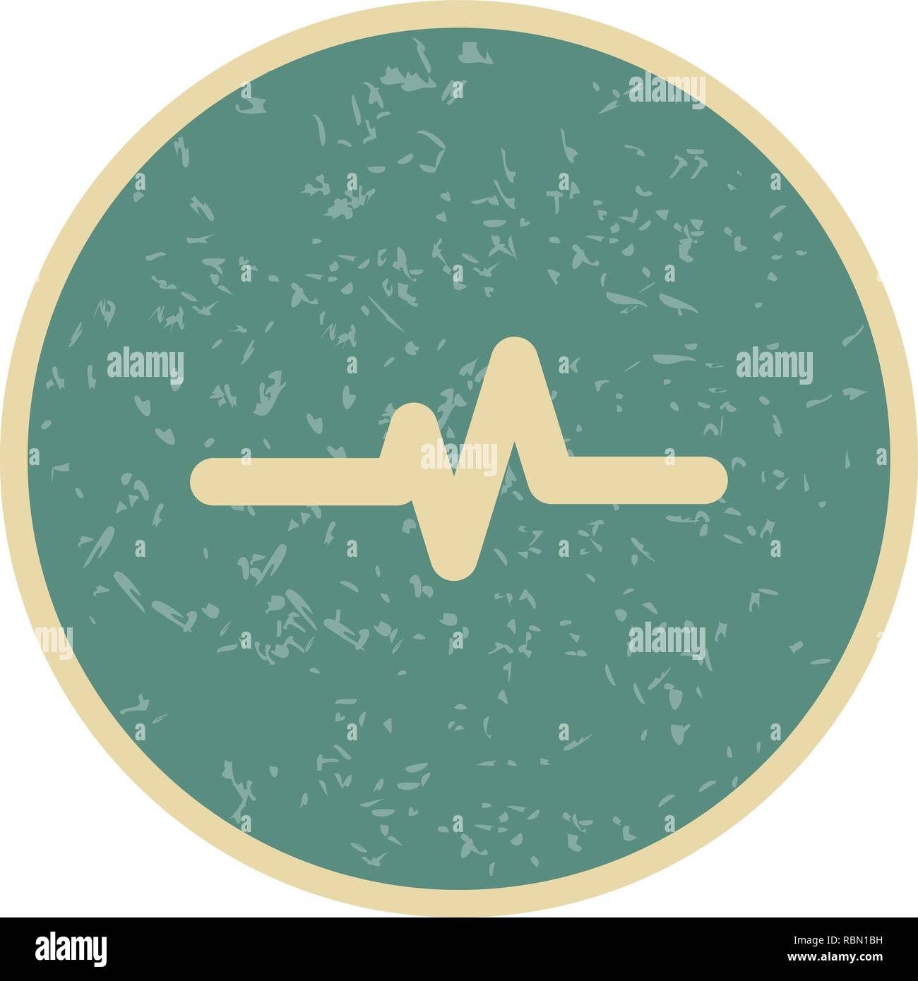Vector Pulse Rate Icon Stock Vector Image & Art - Alamy