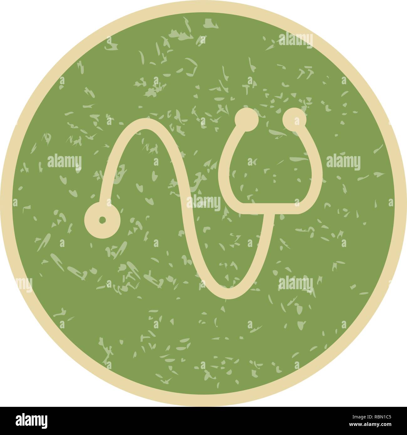 Vector Stethoscope Icon Stock Vector Image & Art - Alamy