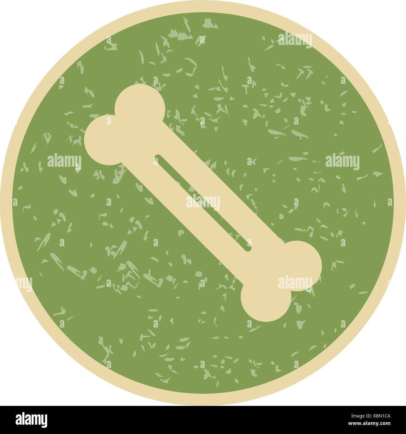 Vector Bone Icon Stock Vector Image & Art - Alamy