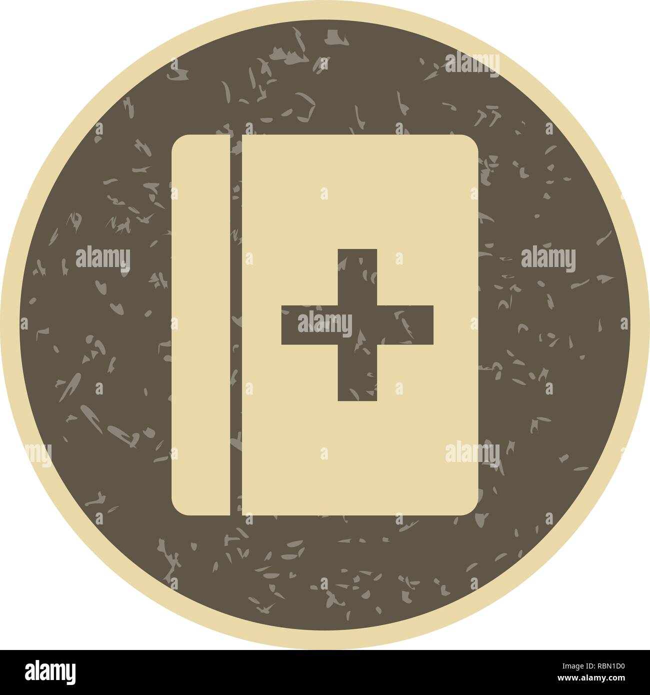 Vector Medical Book Icon Stock Vector Image & Art - Alamy