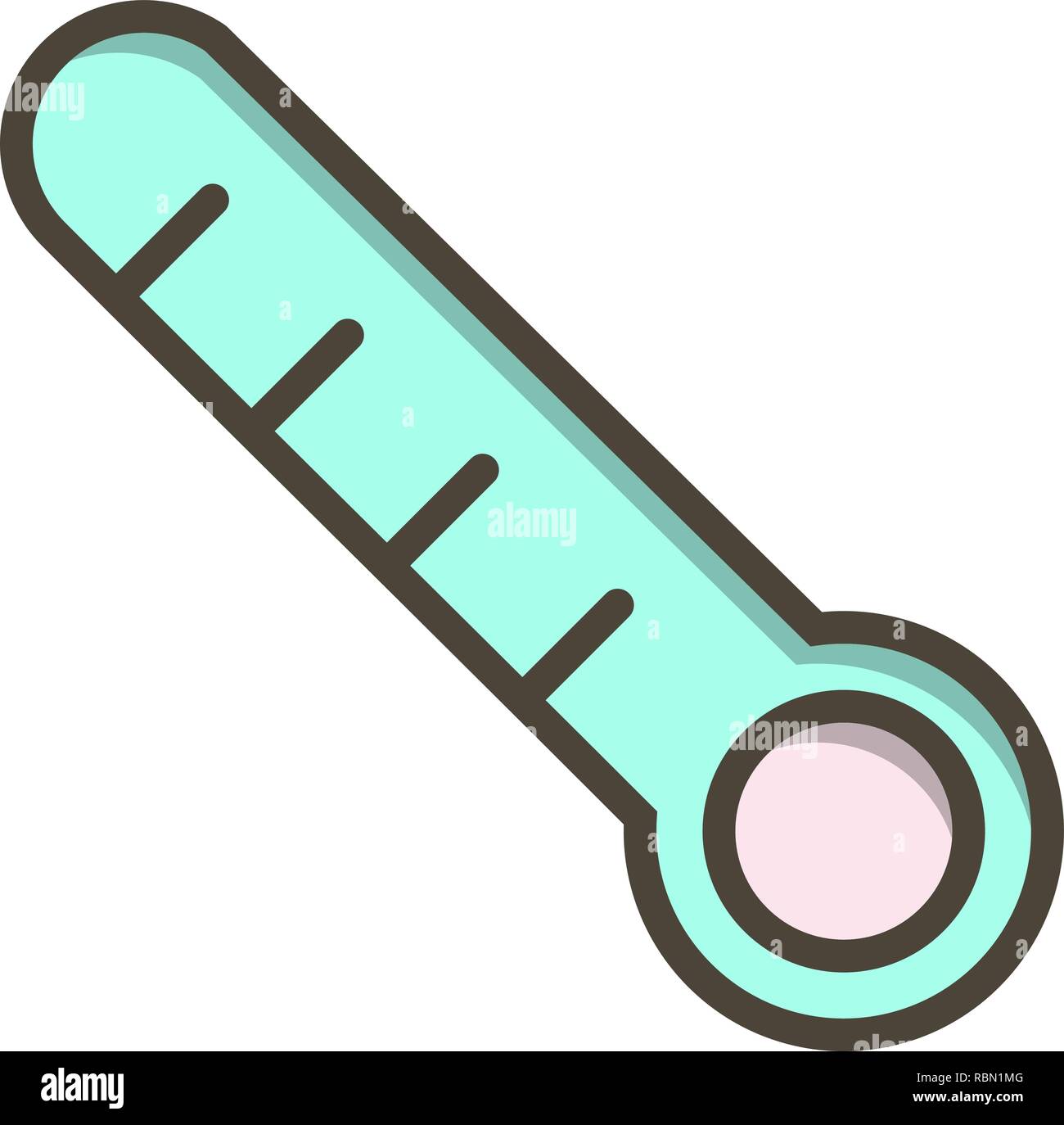 Vector Thermometer Icon Stock Vector Image & Art - Alamy