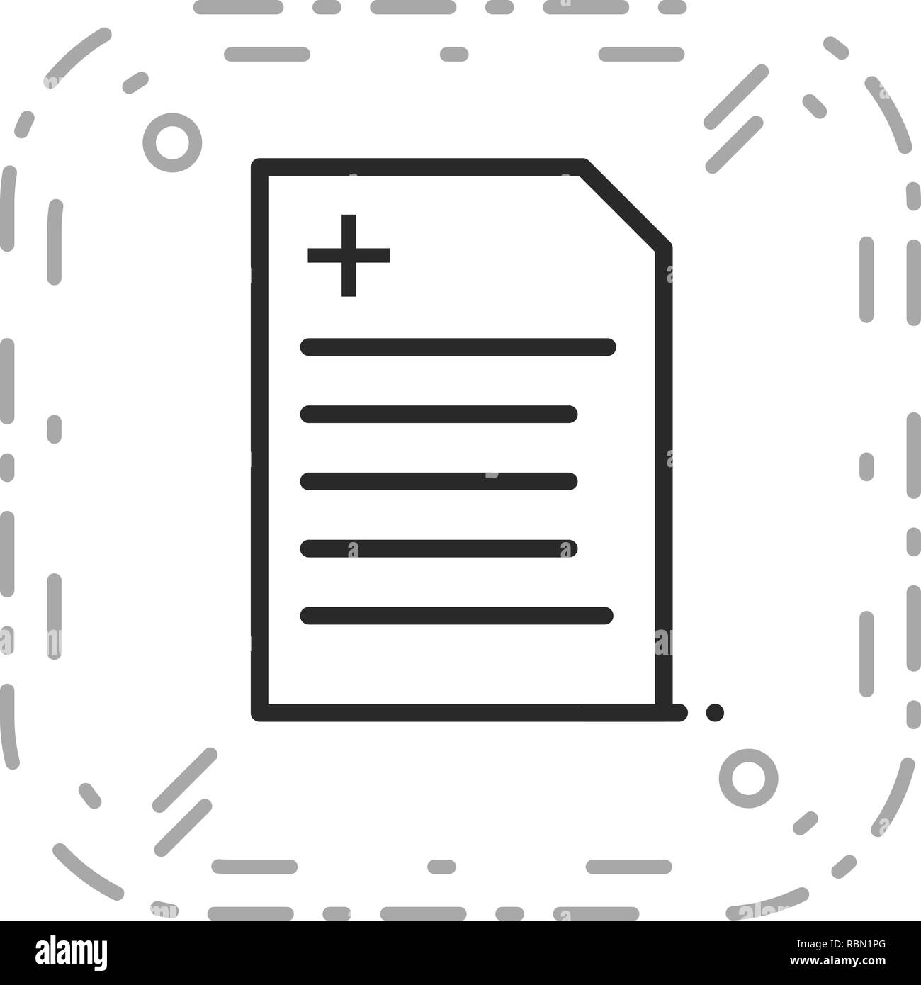 Vector Report Icon Stock Vector Image & Art - Alamy