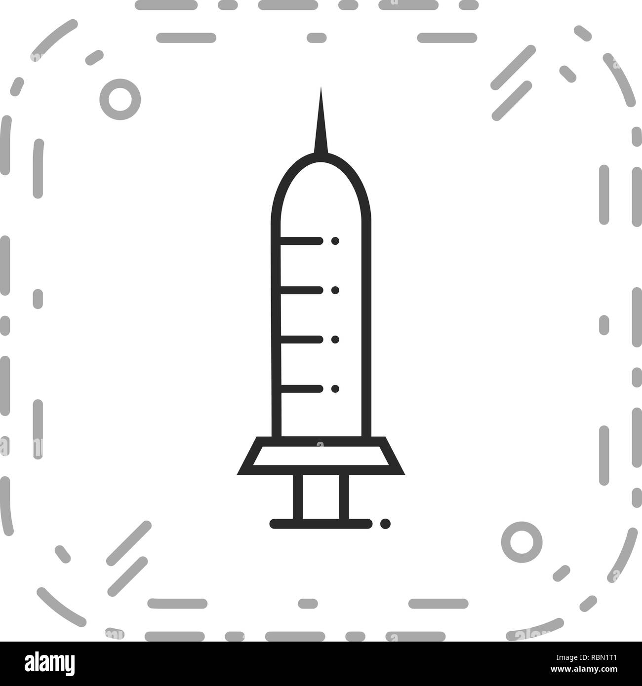 Vector Injection Icon Stock Vector Image & Art - Alamy