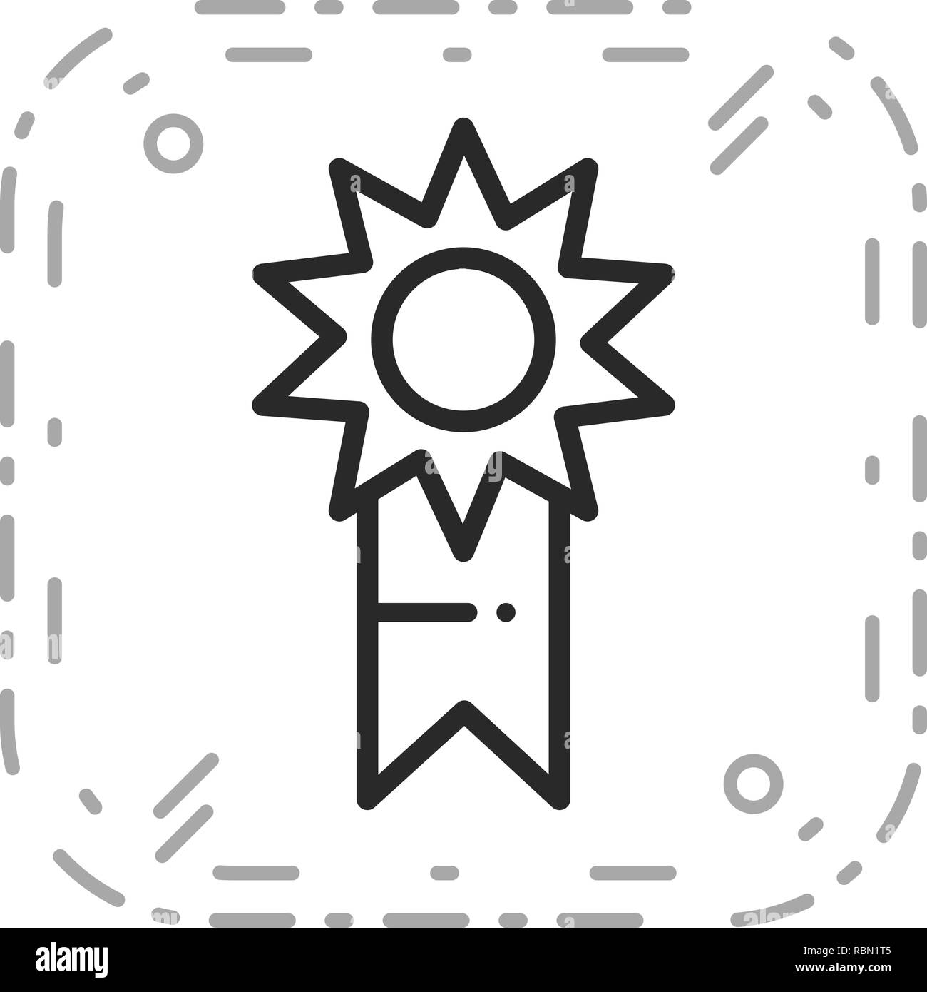 Vector Ribbon Icon Stock Vector Image & Art - Alamy