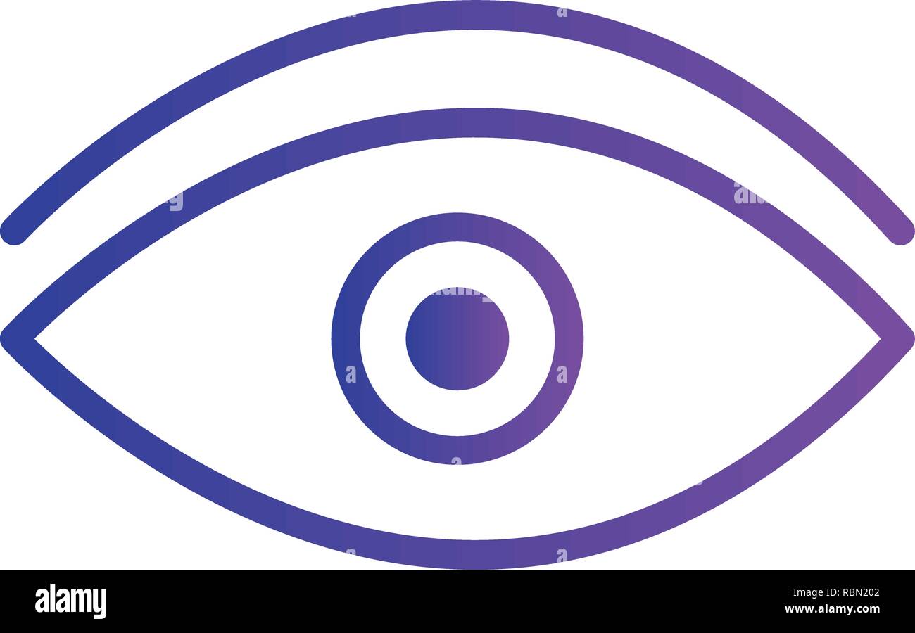 Vector Eye Icon Stock Vector Image & Art - Alamy