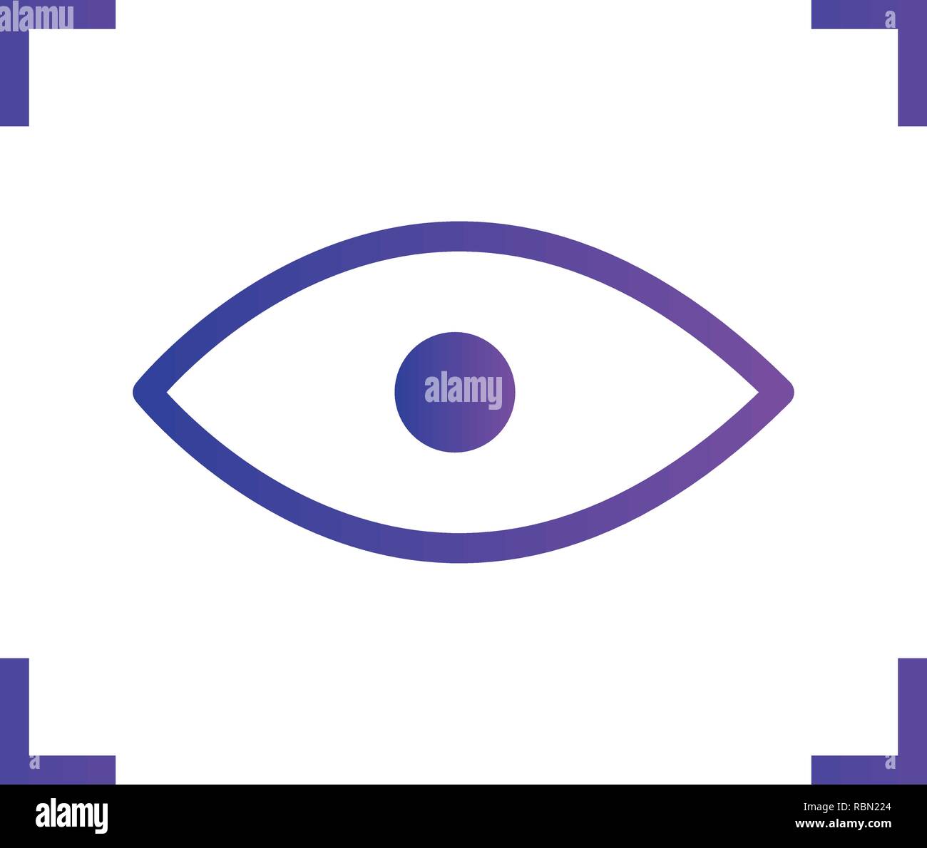 Vector Scan Icon Stock Vector Image & Art - Alamy