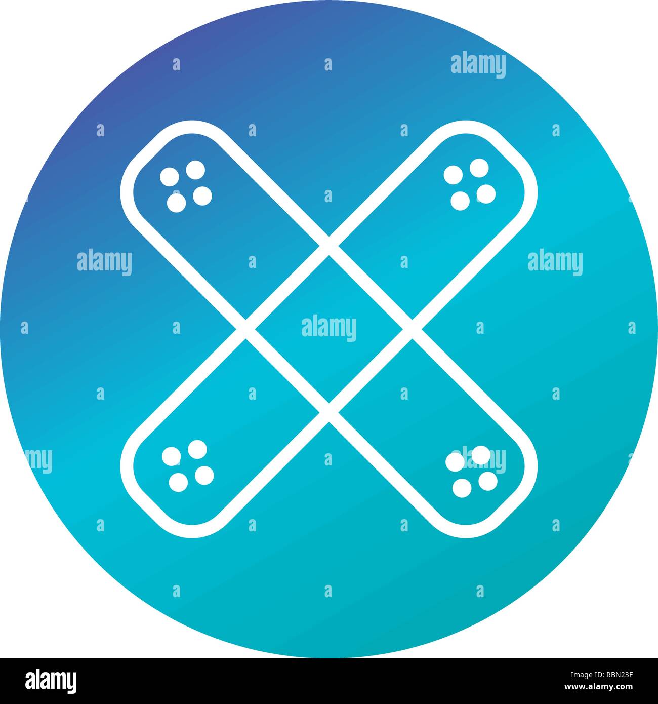 Vector Band Aid Icon Stock Vector Image & Art - Alamy