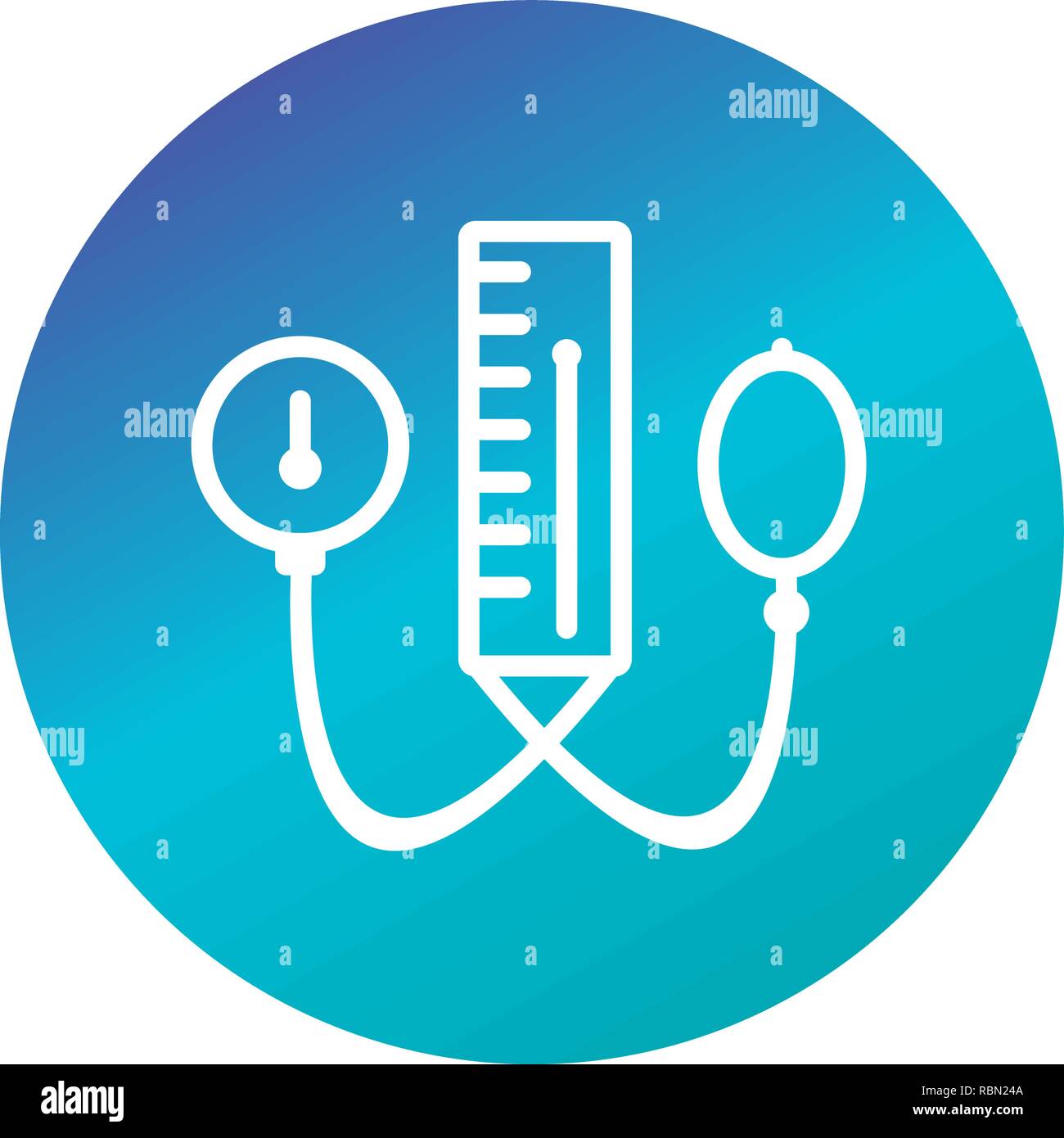 Vector BP Apparatus Icon Stock Vector Image & Art - Alamy