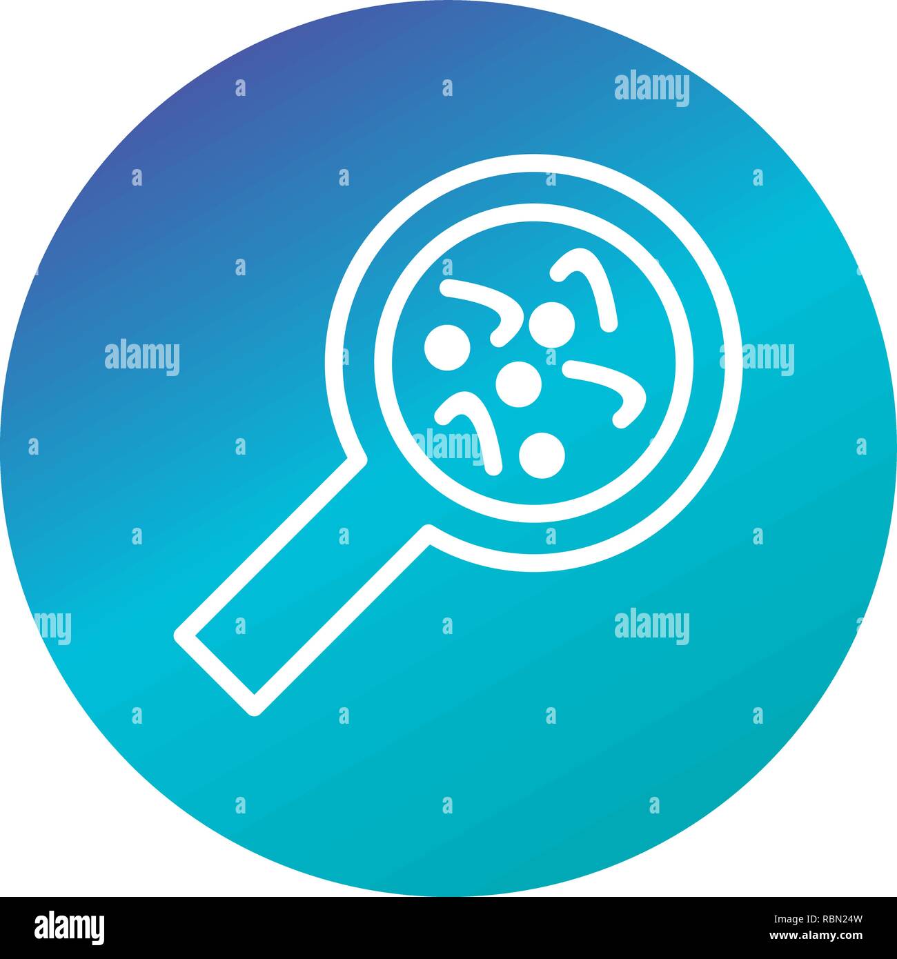Vector Bacteria Icon Stock Vector Image & Art - Alamy