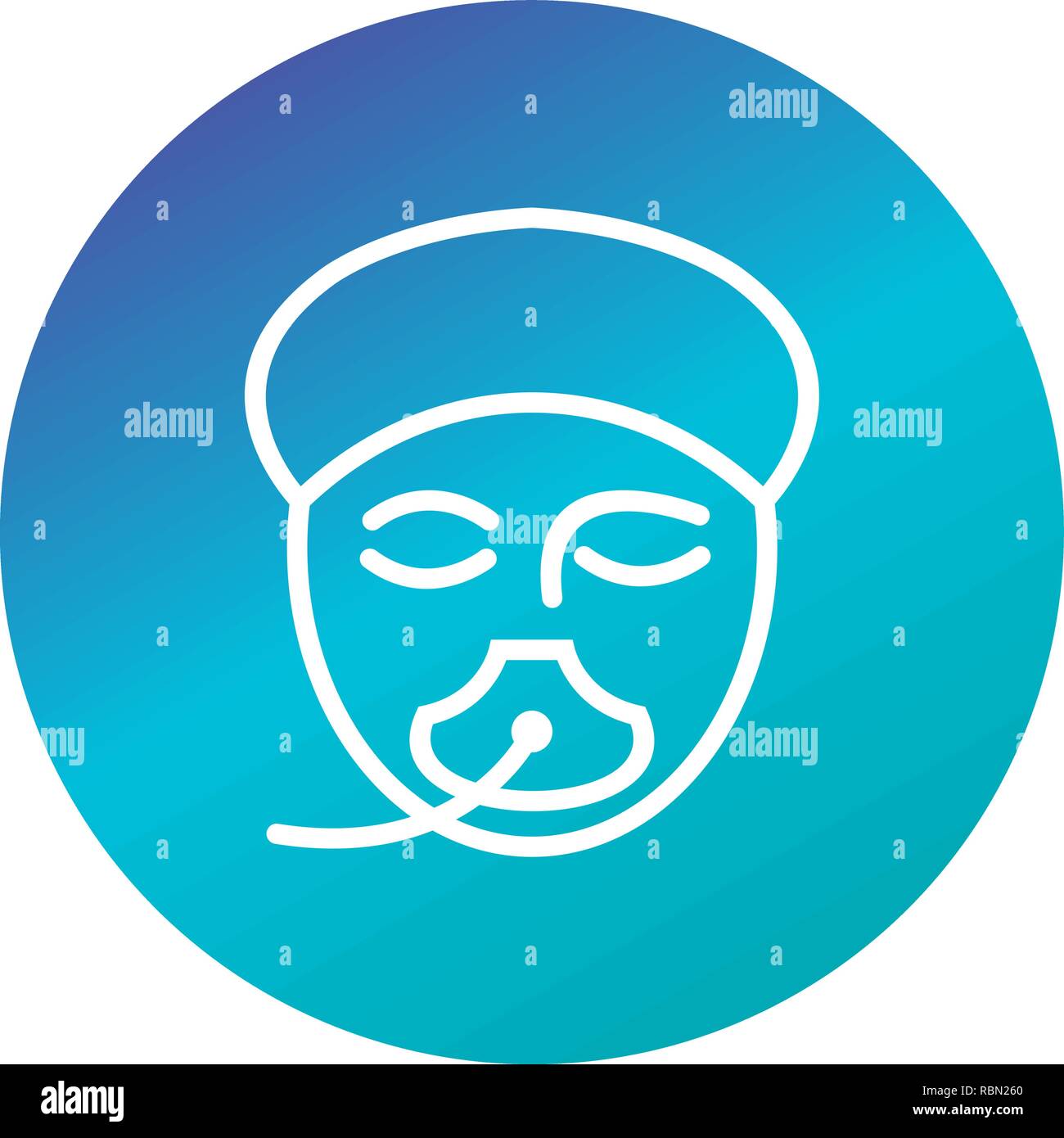 Vector Anesthesia Icon Stock Vector Image & Art - Alamy