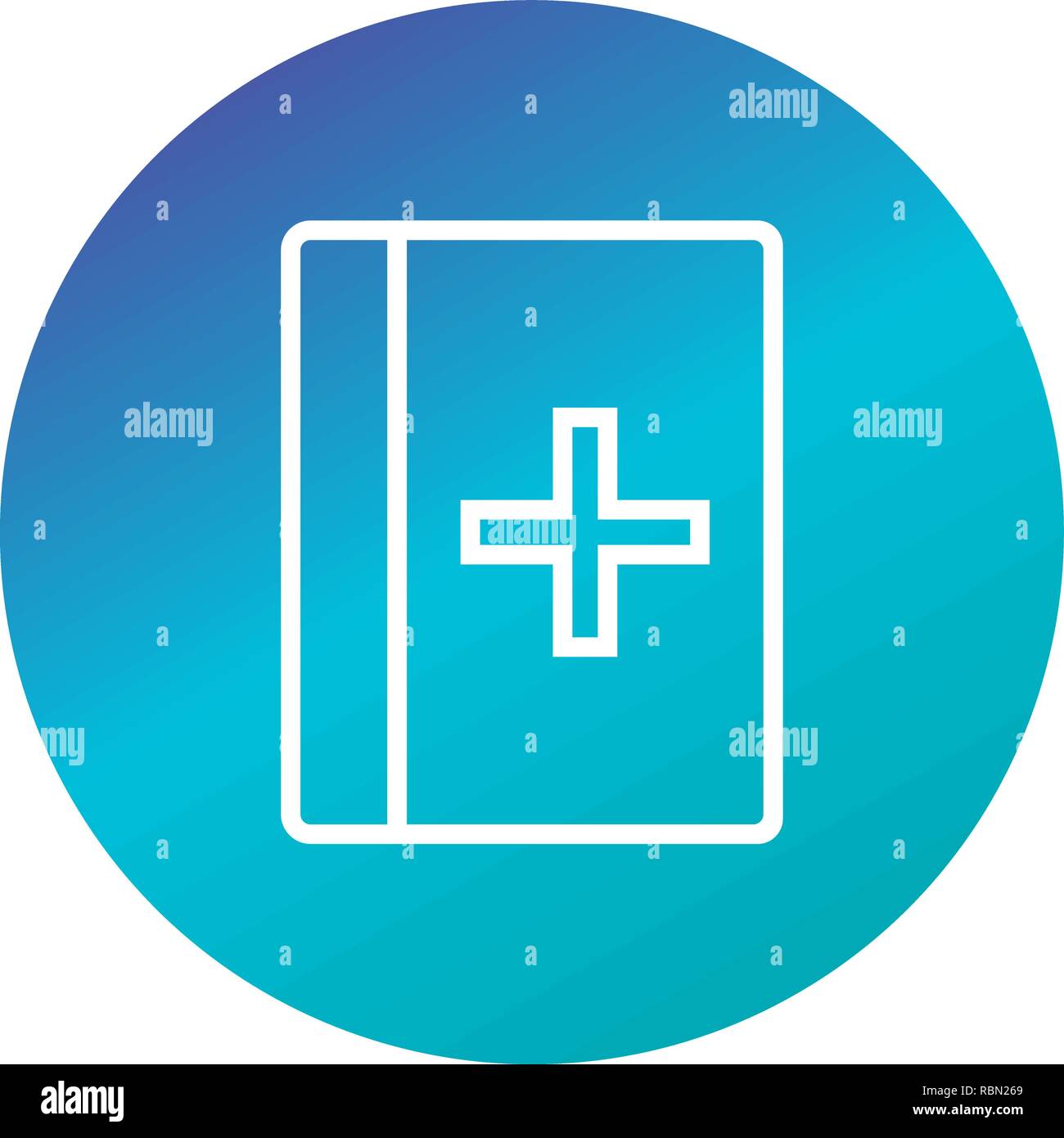 Vector Medical Book Icon Stock Vector Image & Art - Alamy