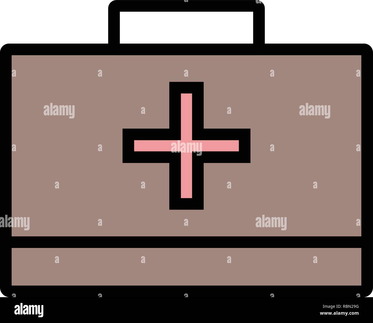 Vector First Aid Box Icon Stock Vector Image & Art - Alamy