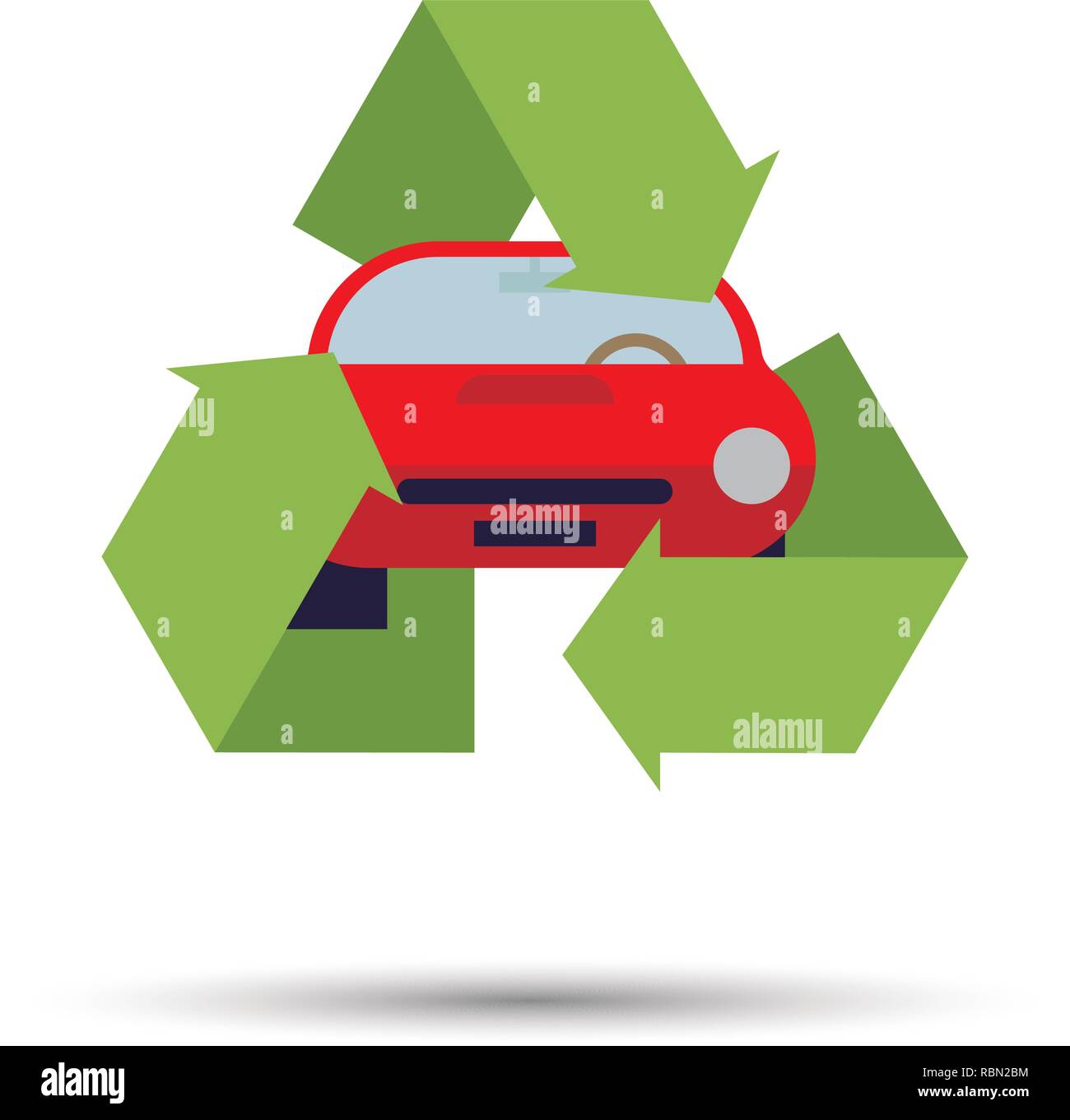 Recycling vehicle hi-res stock photography and images - Alamy