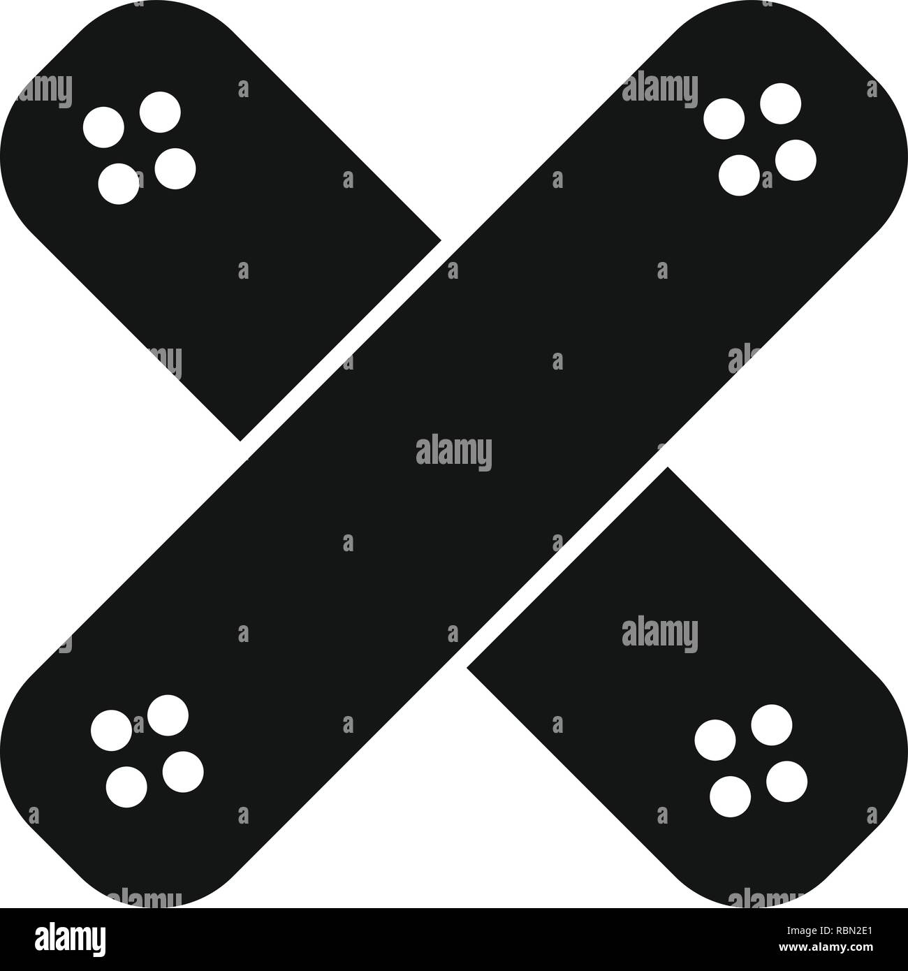 Vector Band Aid Icon Stock Vector Image & Art - Alamy