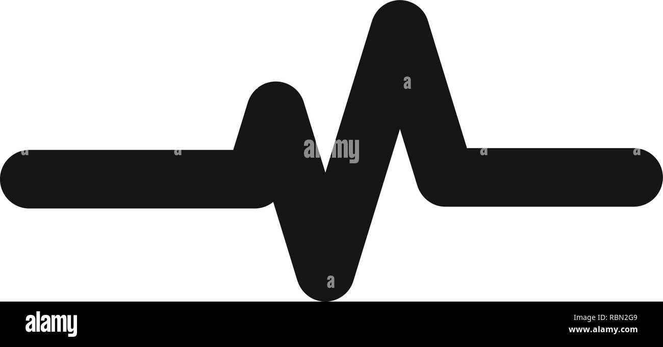 Vector Pulse Rate Icon Stock Vector Image & Art - Alamy