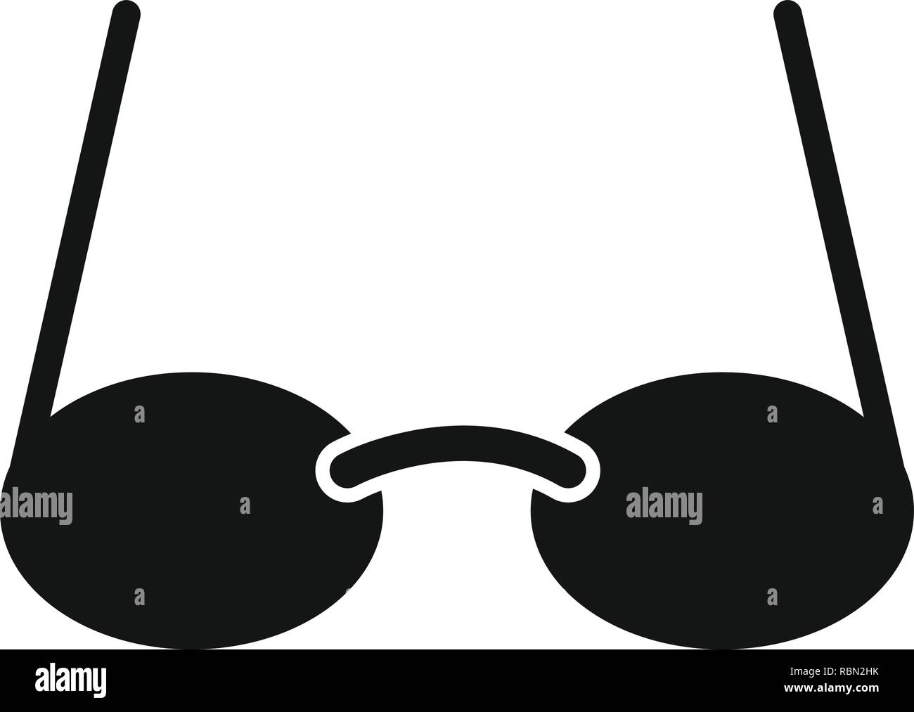 Vector Glasses Icon Stock Vector Image & Art - Alamy