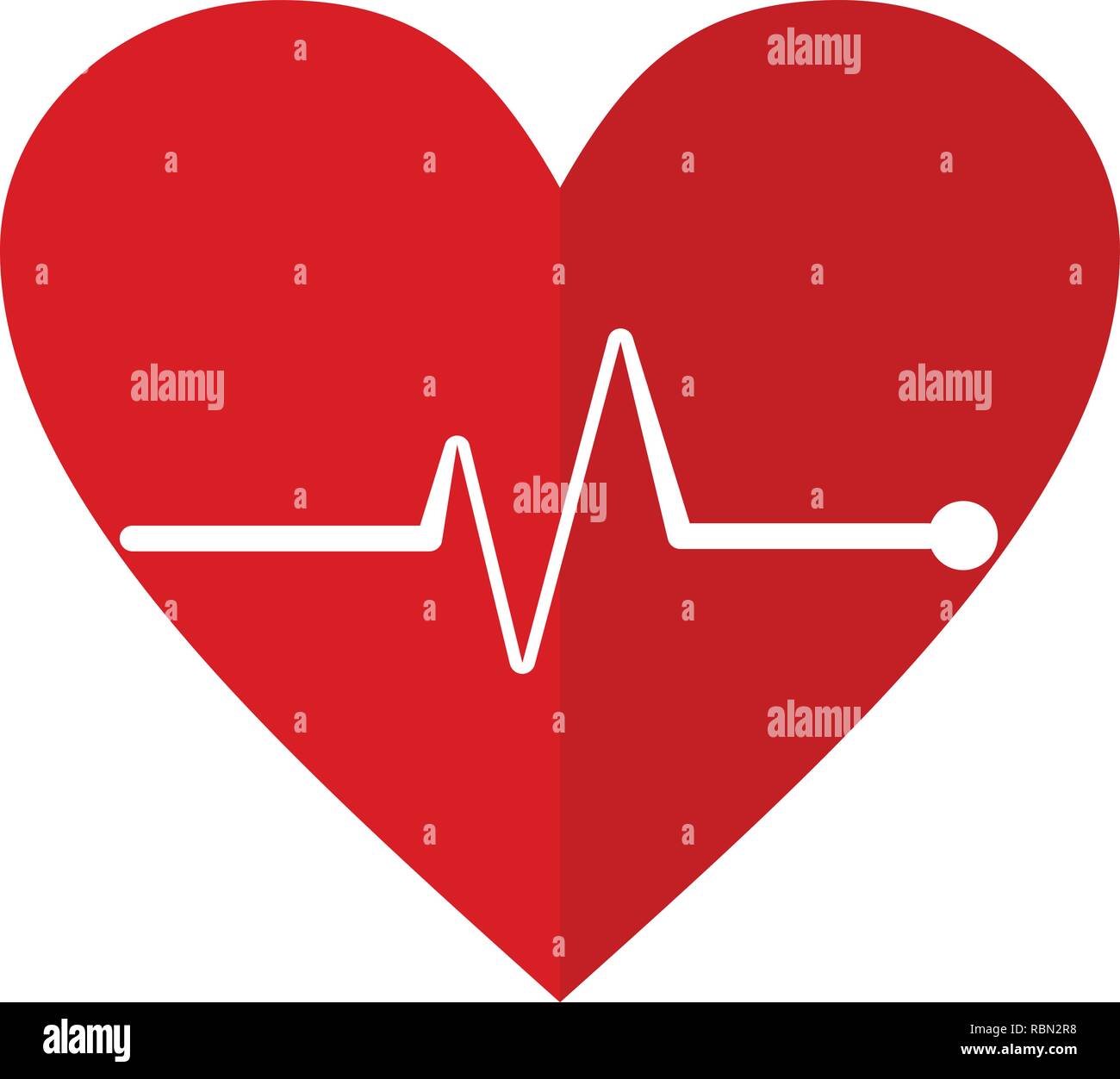 Vector Pulse Rate Icon Stock Vector Image & Art - Alamy