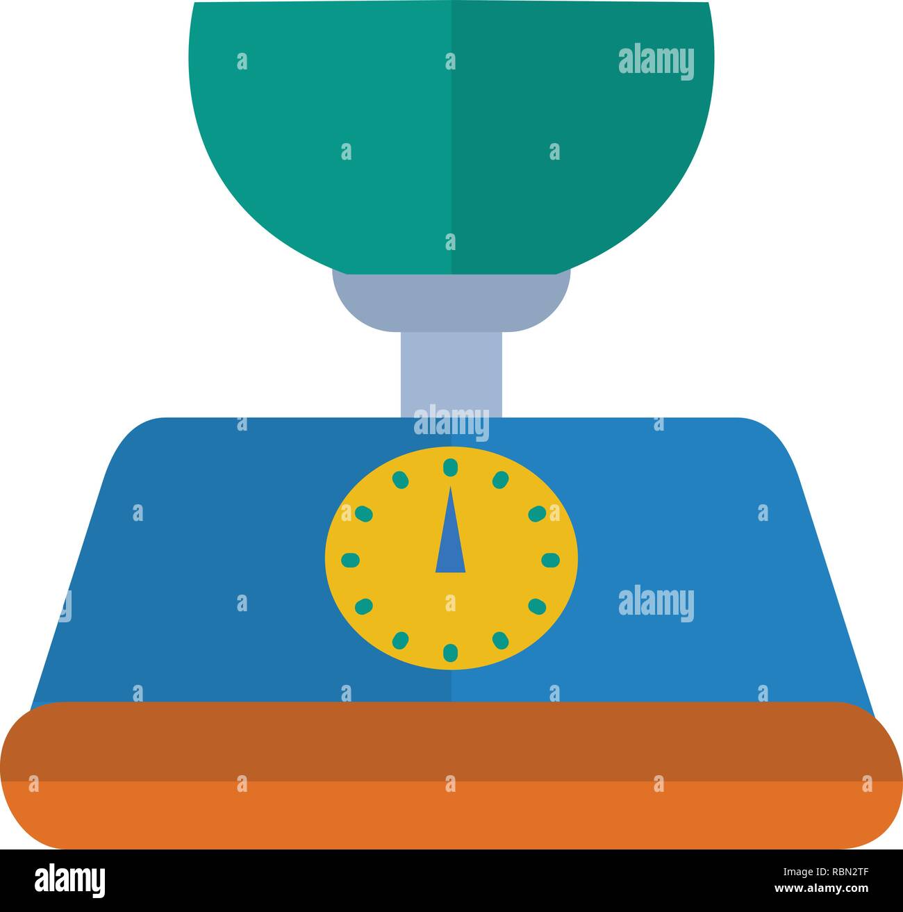 Vector Weighting Machine Icon Stock Vector Image & Art - Alamy