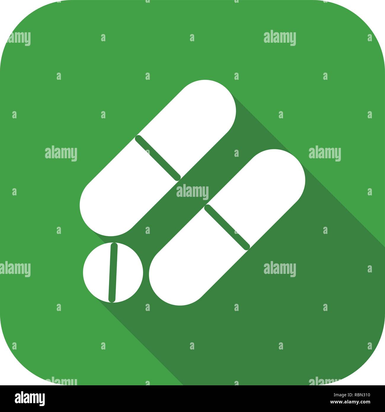 Vector Medicines Icon Stock Vector Image & Art - Alamy
