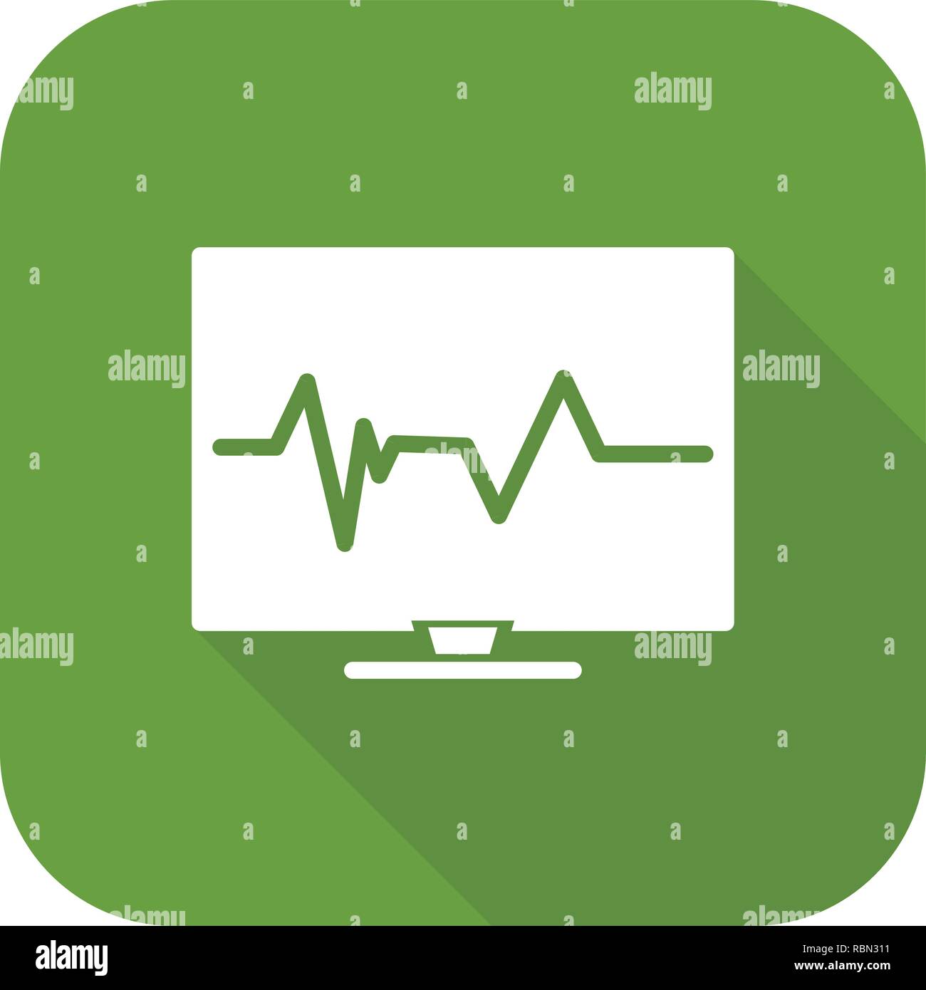 Vector Pulse Icon Stock Vector Image & Art - Alamy