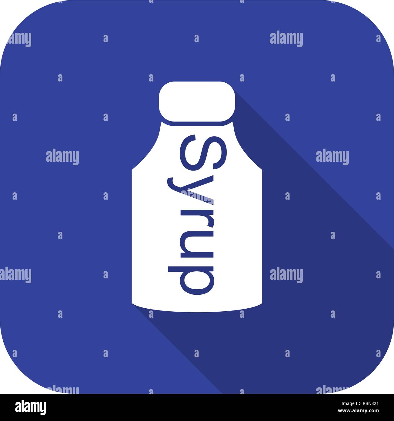 Vector Syrup Icon Stock Vector Image & Art - Alamy