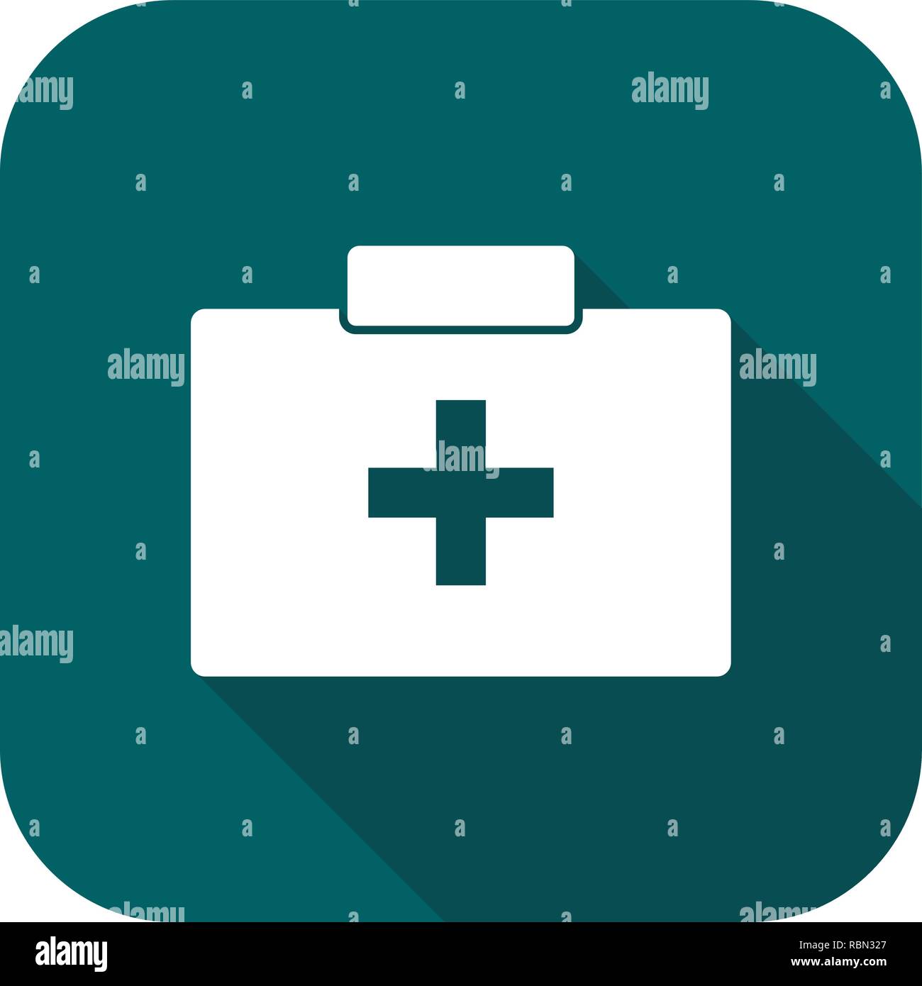 Vector First Aid Box Icon Stock Vector Image & Art - Alamy