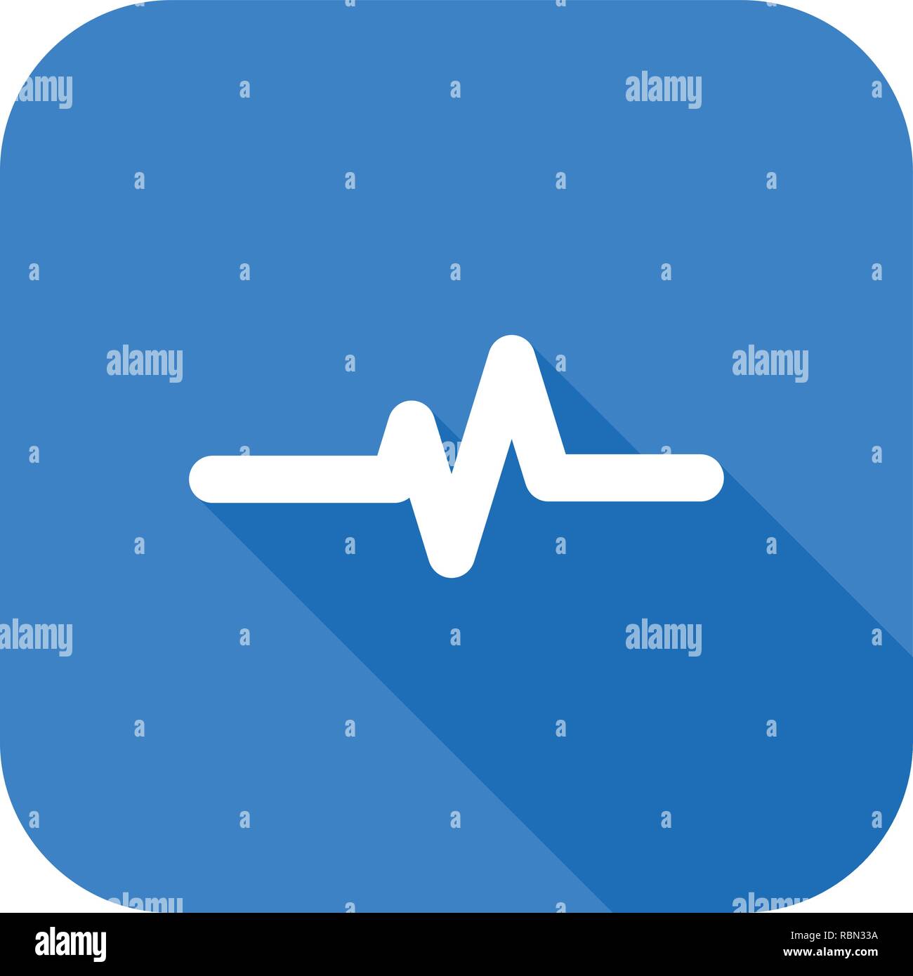Vector Pulse Rate Icon Stock Vector Image & Art - Alamy