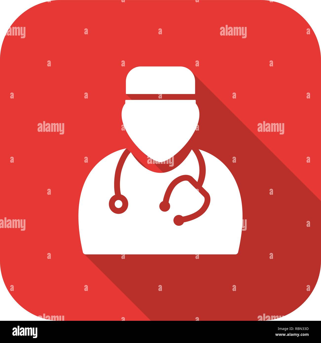 Vector Doctor Icon Stock Vector Image & Art - Alamy