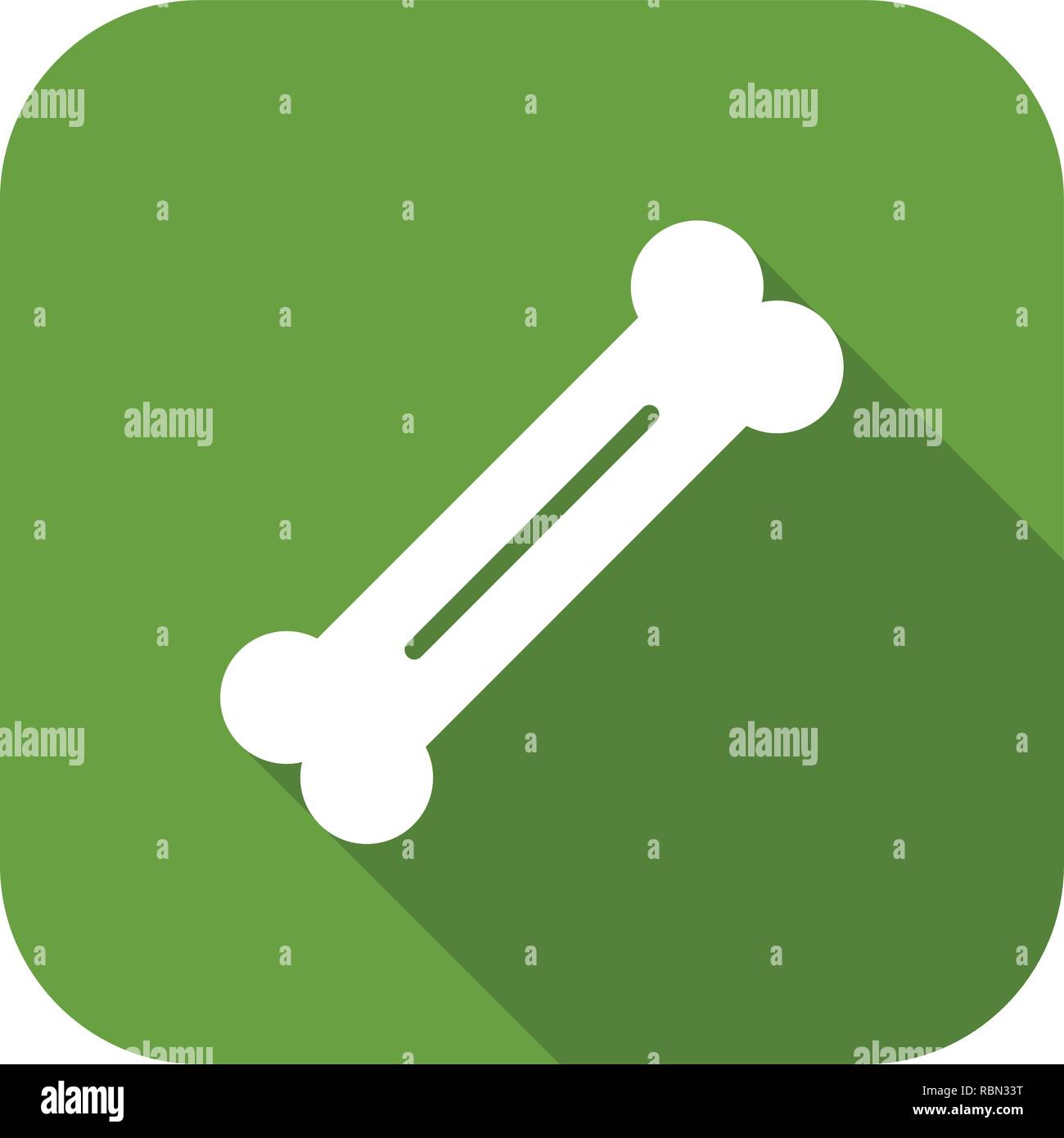 Vector Bone Icon Stock Vector Image & Art - Alamy
