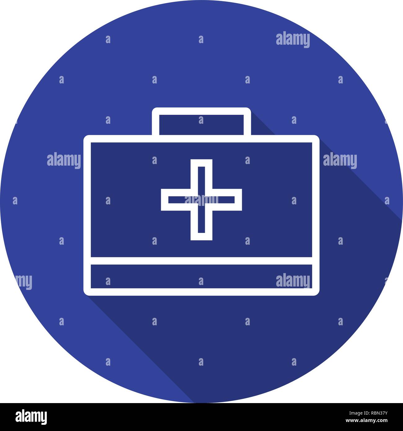 Vector First Aid Box Icon Stock Vector Image & Art - Alamy