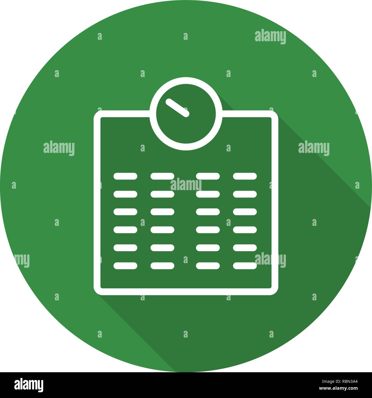 Vector Weighting Machine Icon Stock Vector Image & Art - Alamy