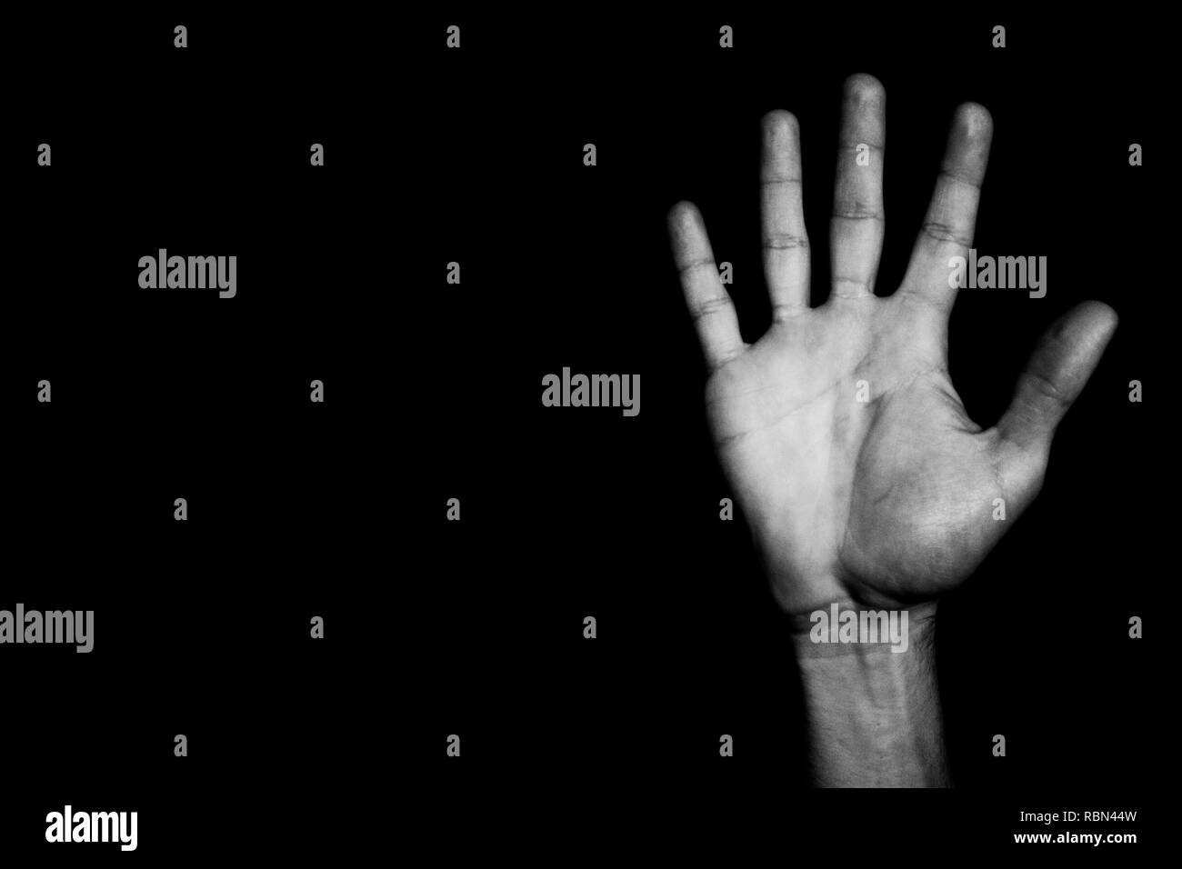 Hand Reaching Out Stock Photo - Alamy