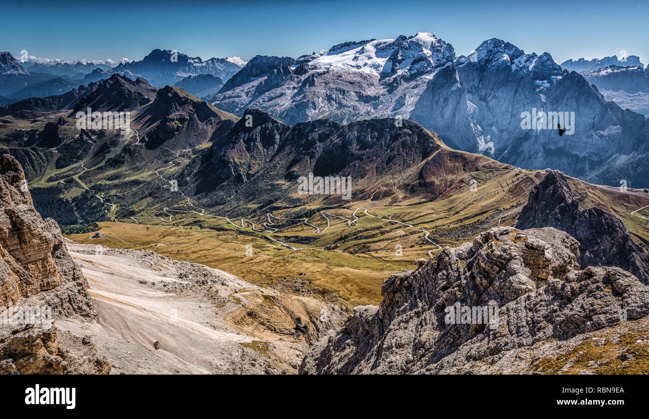 Marmolada massif hi-res stock photography and images - Alamy
