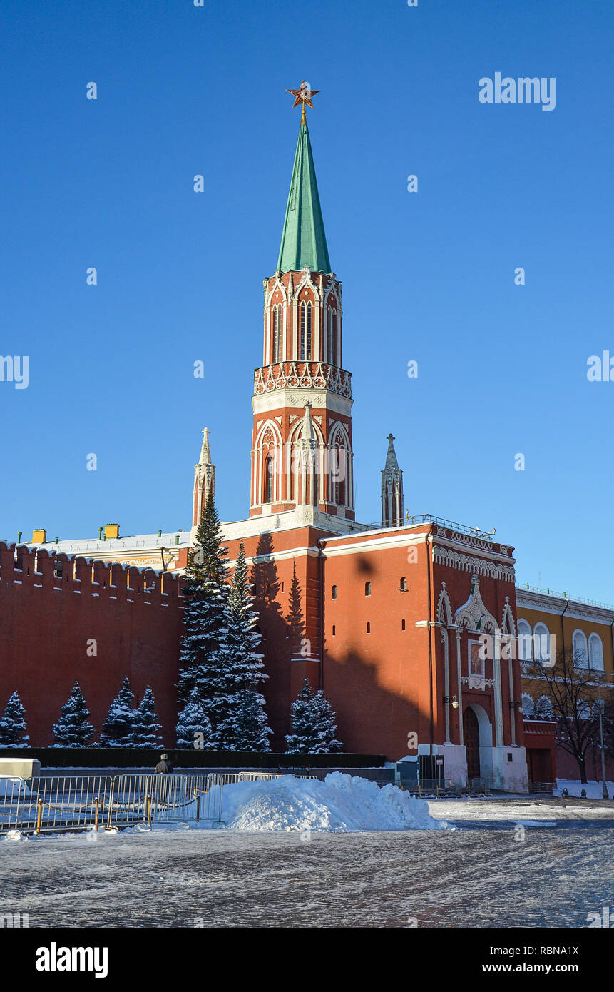 winter in Moscow Stock Photo - Alamy