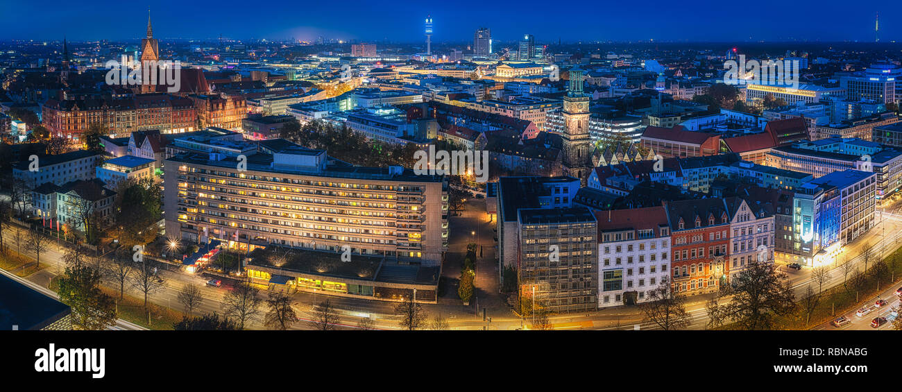 City skyline hanover germany hi-res stock photography and images - Alamy