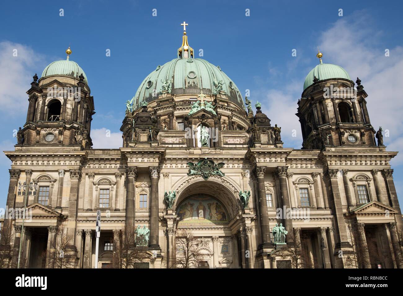 Berliner Dom view located in Museum island in Berlin, Germany Stock ...