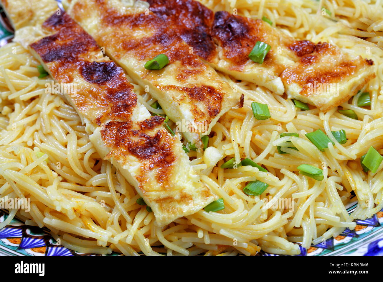 Balaleet. Traditional Emirati dish Stock Photo - Alamy
