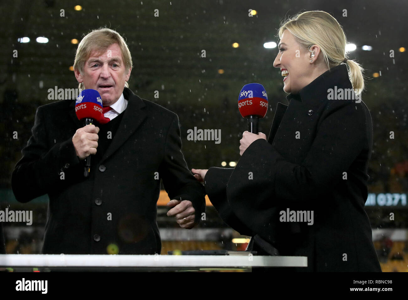 Sky sports presenter kelly cates hi-res stock photography and images ...