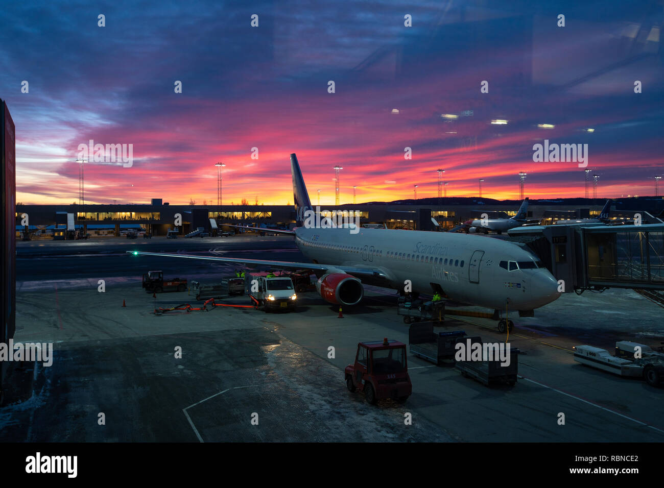 Oslo airport hi-res stock photography and images - Alamy
