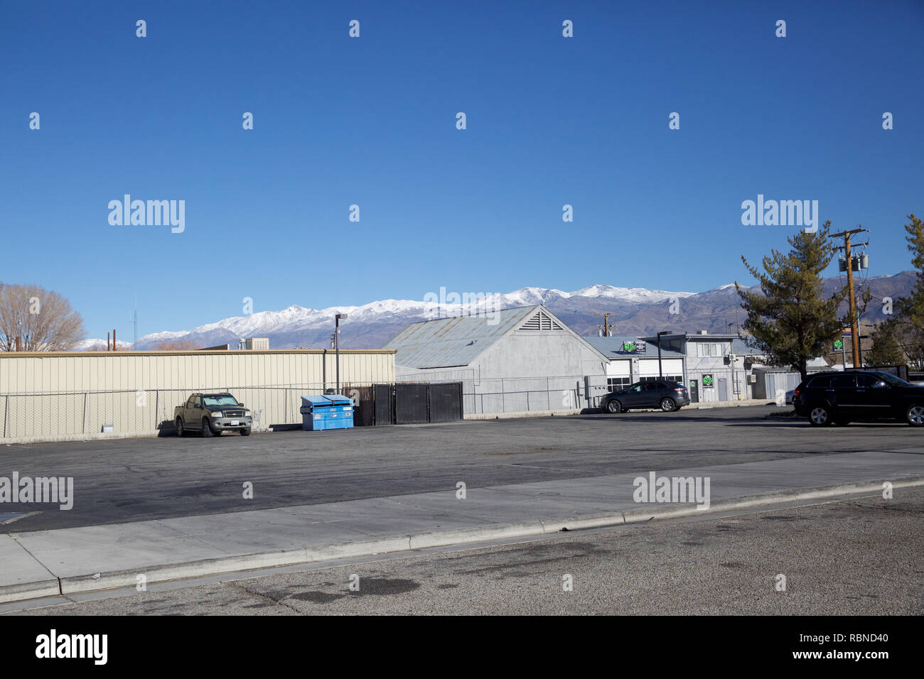 Bishop in California, USA Stock Photo - Alamy