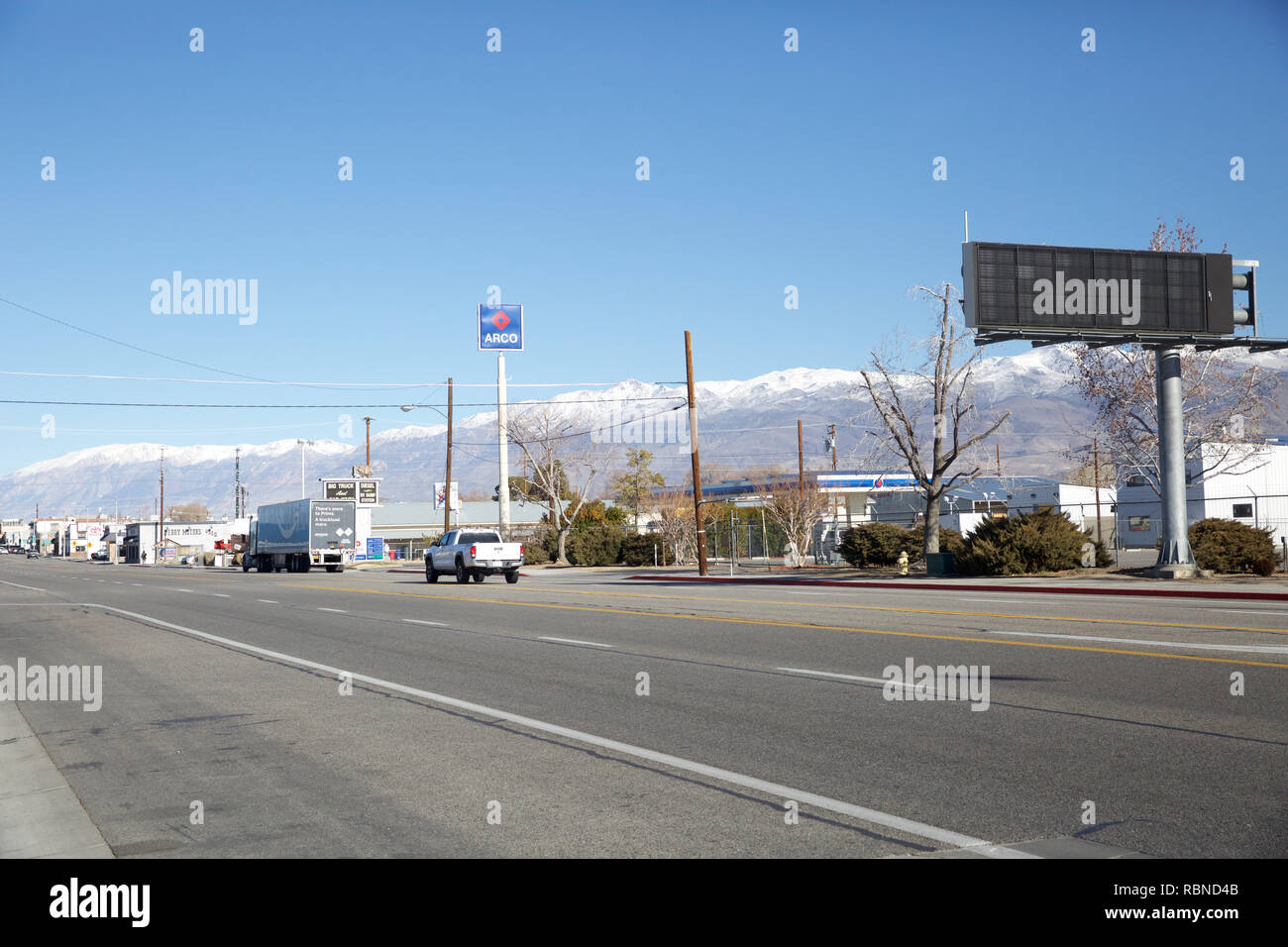 Bishop in California, USA Stock Photo - Alamy