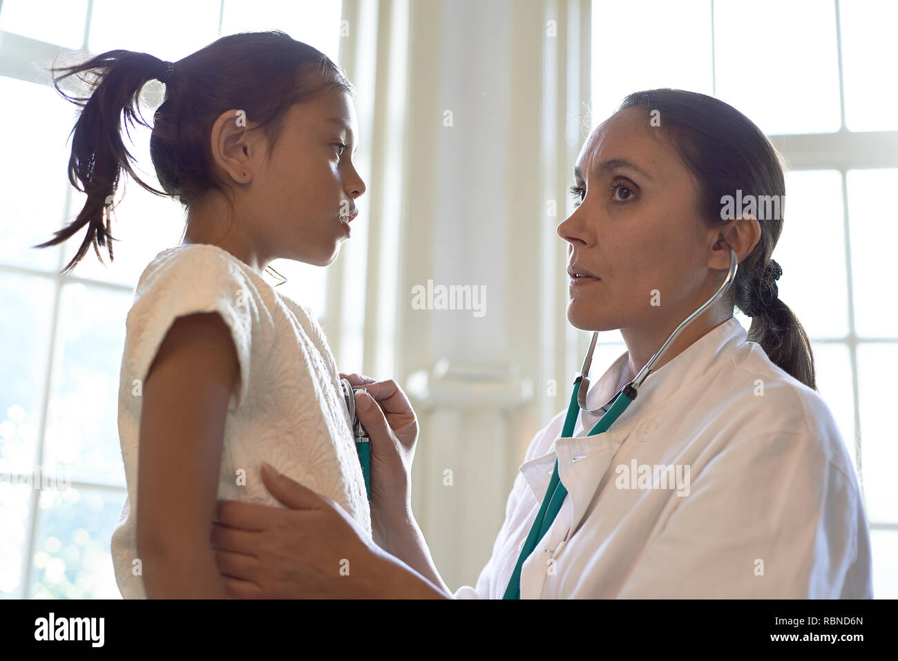 Nhs Doctor Check Up High Resolution Stock Photography and Images - Alamy