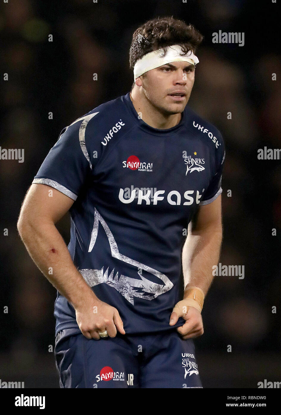 Sale Shark's Jono Ross Stock Photo - Alamy