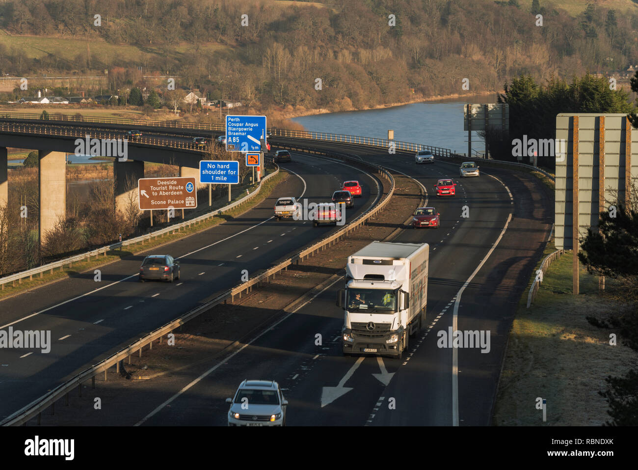 Perth transport roads hi-res stock photography and images - Alamy