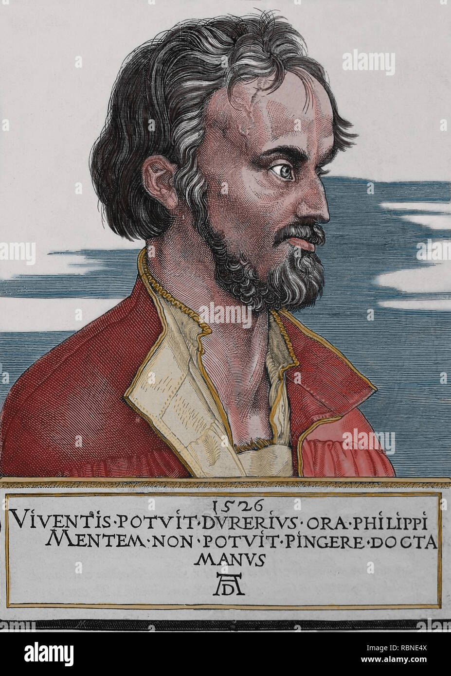 Philip Melanchthon (1497-1560). German Lutheran reformer collaboartor ...
